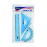 Helix Geometry 4 Tool Set (Includes scale ruler, 2 x set squares and ...